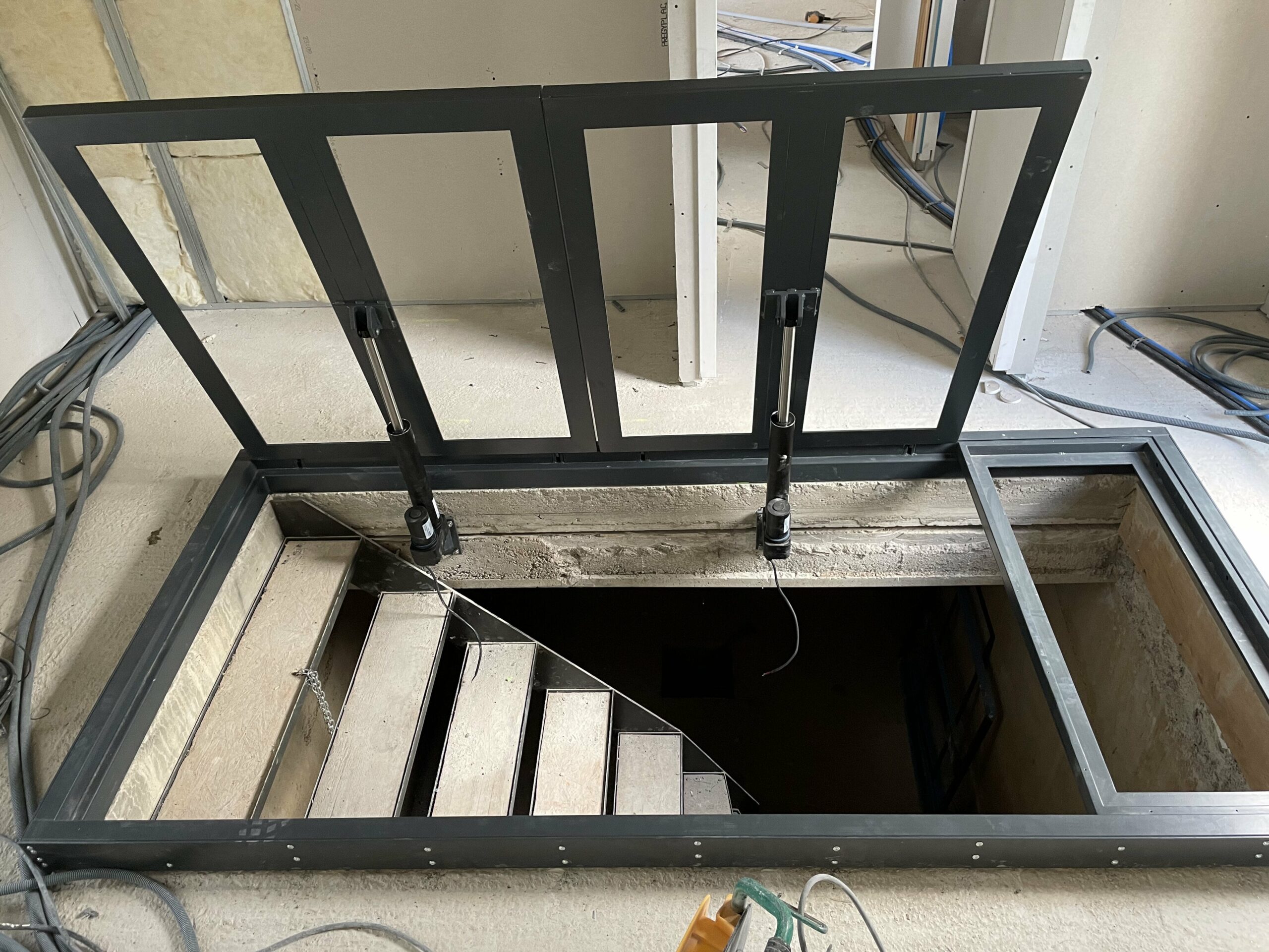 Trappe de cave sur mesure à Montpellier - Atelierferdesign